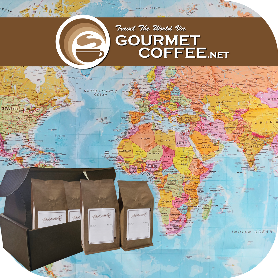 Regional Coffee Sampler – Gourmet Coffee