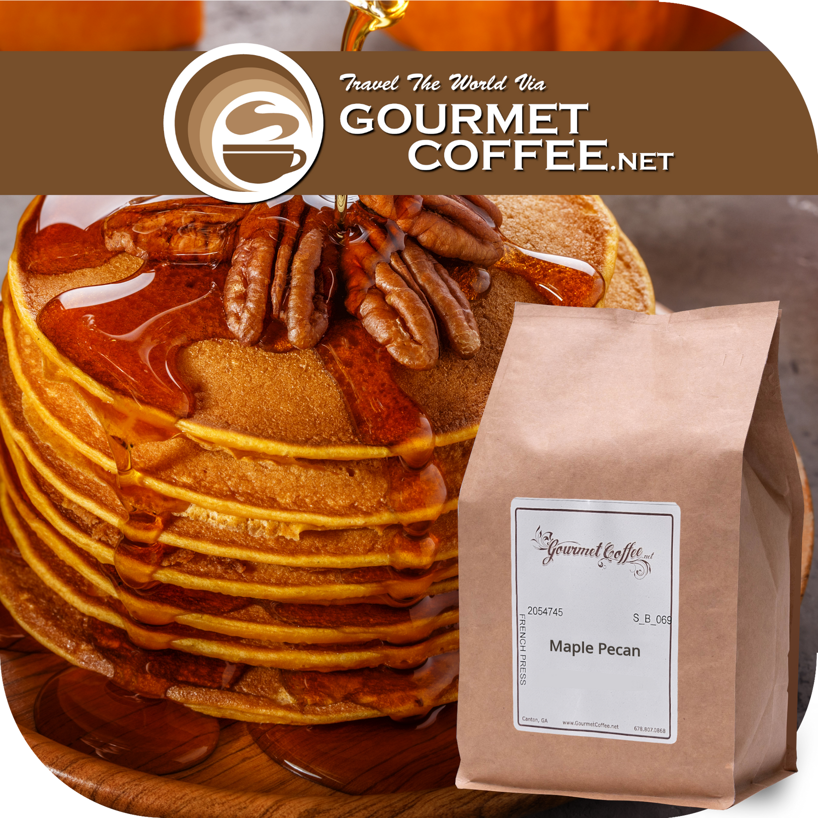 Maple Pecan Flavored Coffee – Gourmet Coffee